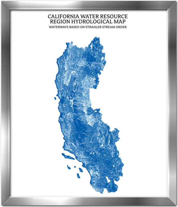 California Watershed Map - US River Maps