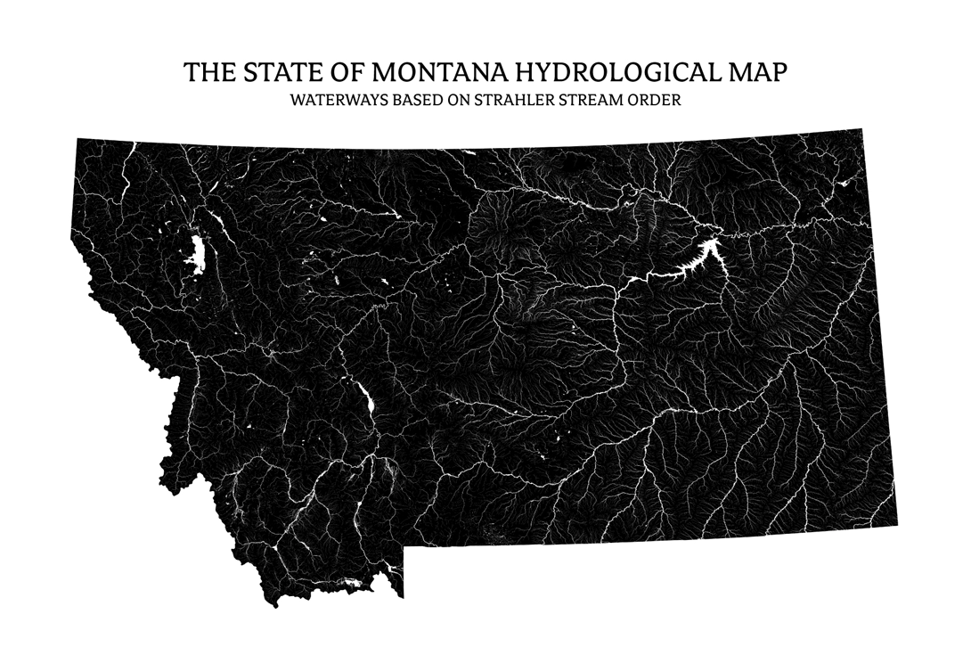 map of rivers in montana