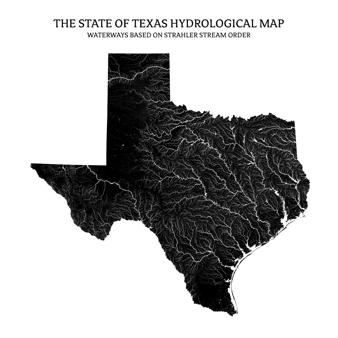river map of texas