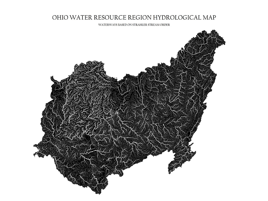 Ohio Watershed Map - US River Maps