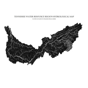 Tennessee Watershed Map - US River Maps