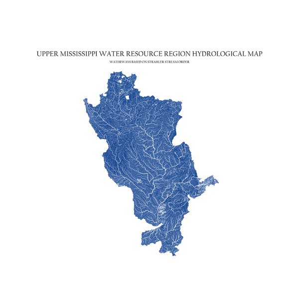 Missouri Watershed Map - US River Maps
